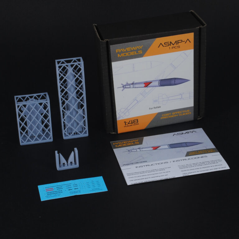 ASMP-A. Set of 1 – 1:48 – Paveway Models | High detail 3D resin prints ...